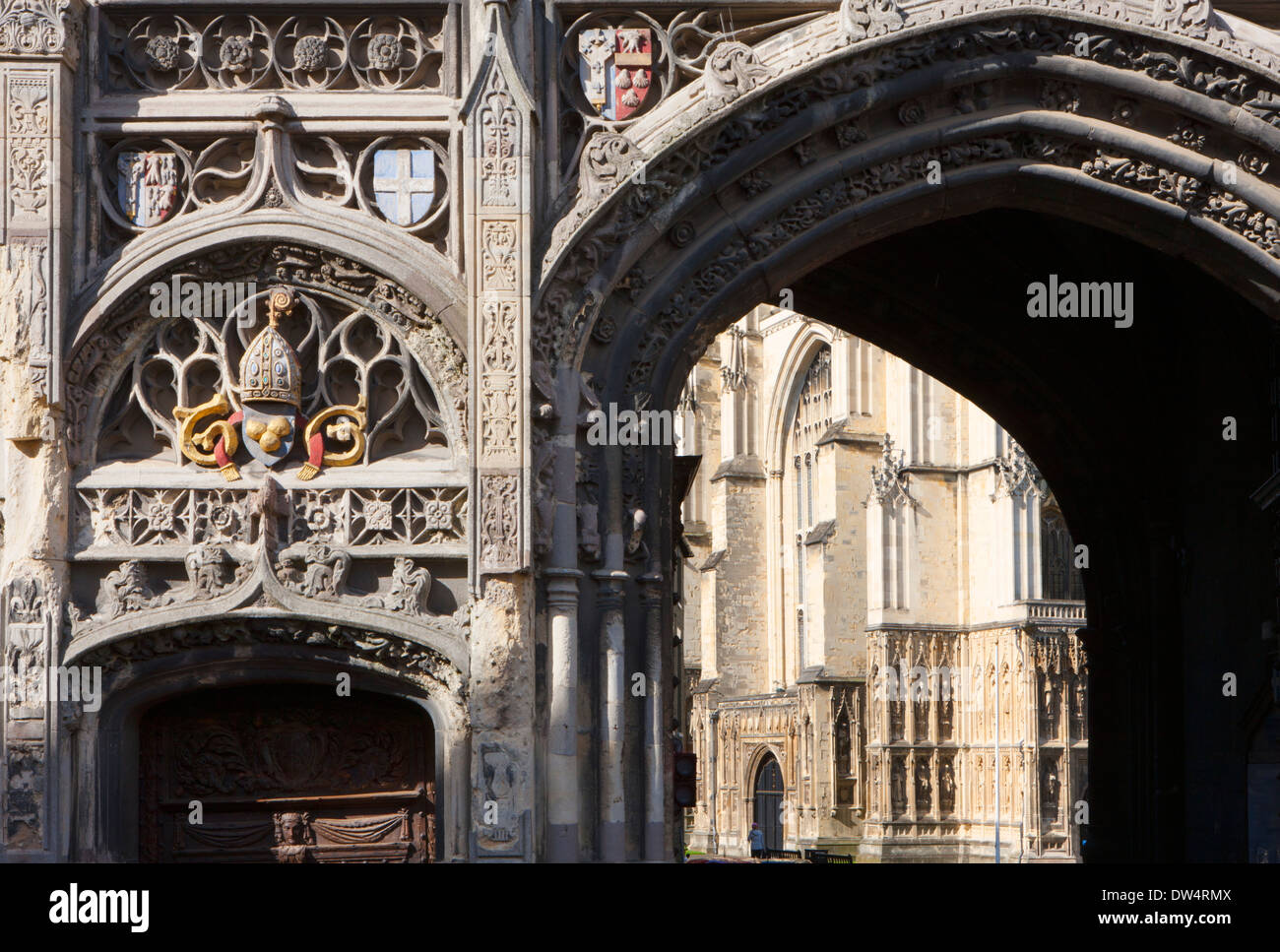 Canterbury cathedral architecture hi-res stock photography and images ...