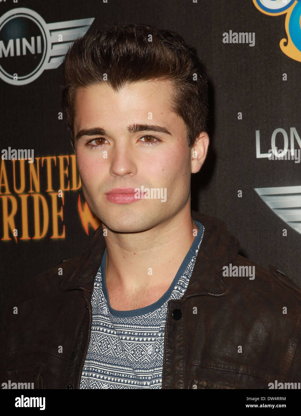 Spencer Boldman The 4th Annual Los Angeles Haunted Hayride VIP Premiere ...