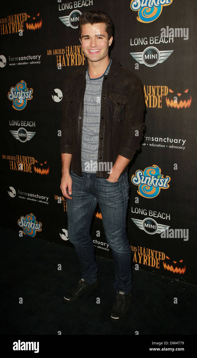Spencer Boldman The 4th Annual Los Angeles Haunted Hayride VIP Premiere ...