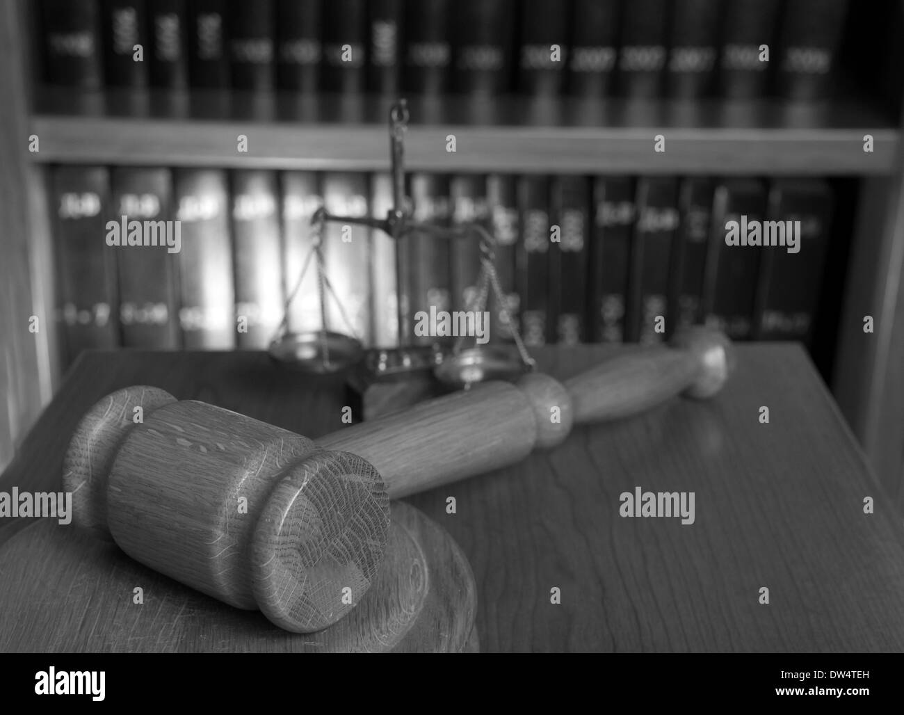 Courtroom gavel Black and White Stock Photos & Images - Alamy