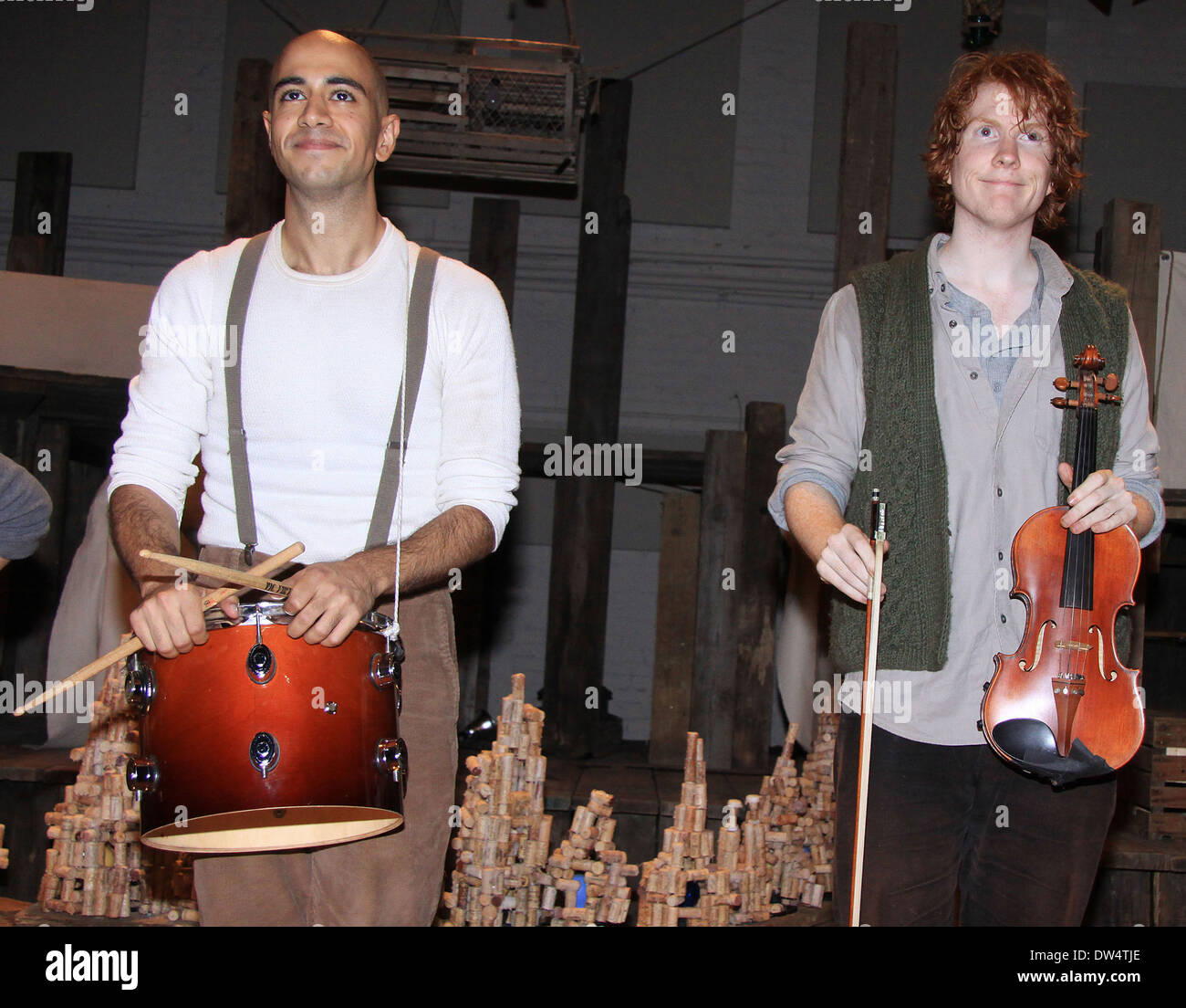 Arya Shahi and Ryan Melia Opening night of the PigPen Theatre Company ...