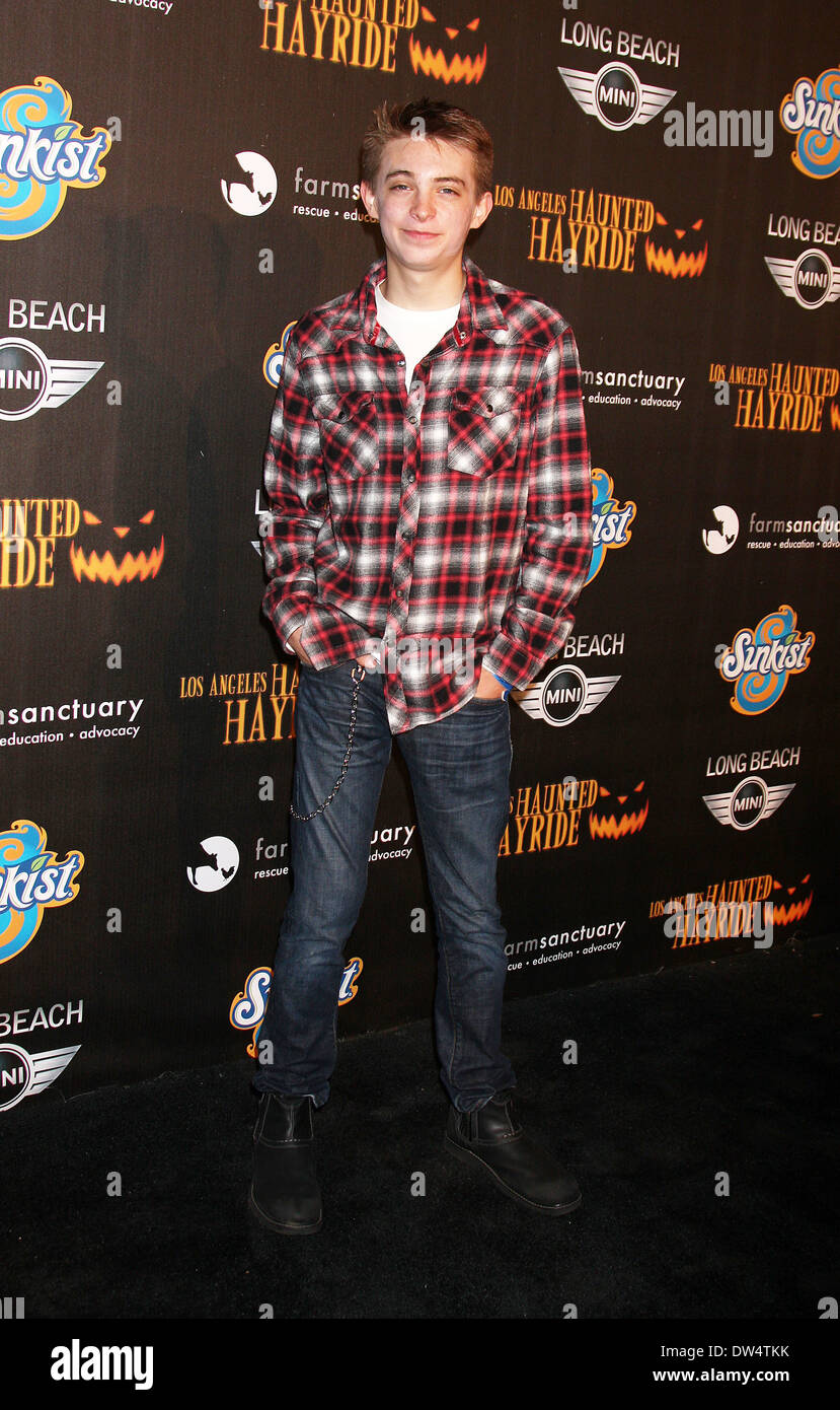 Dylan Riley Snyder The 4th Annual Los Angeles Haunted Hayride VIP ...
