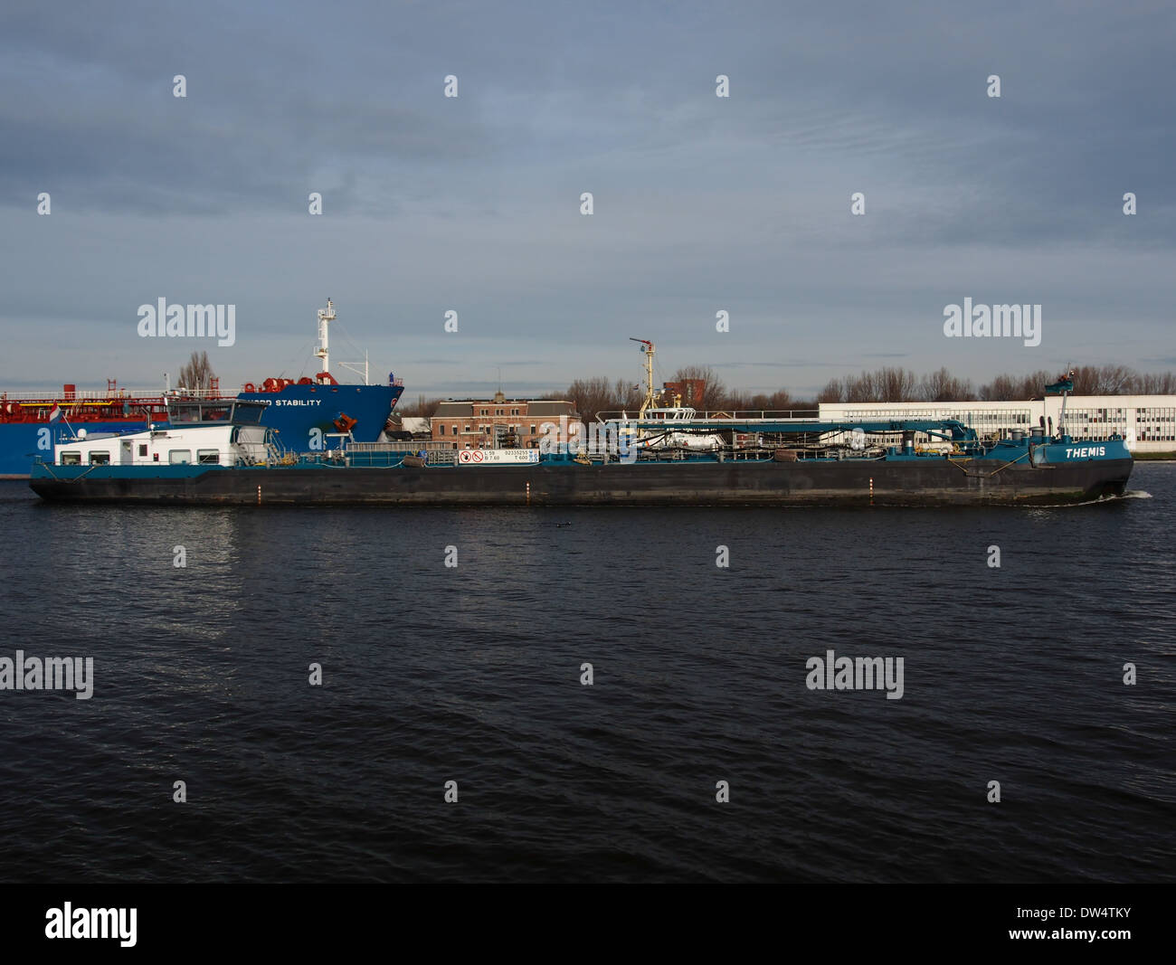 The Themis ENI 02335255 is a vessel docked at the Port of Amsterdam. It ...