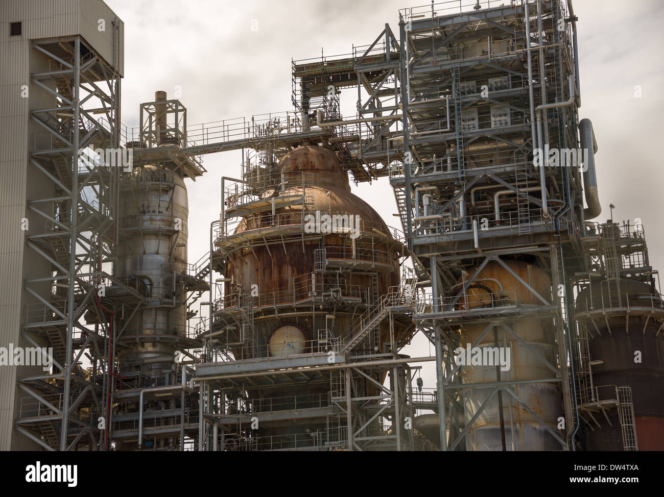 Chemical industry plant shipping. smelter the refinery and smelter ...