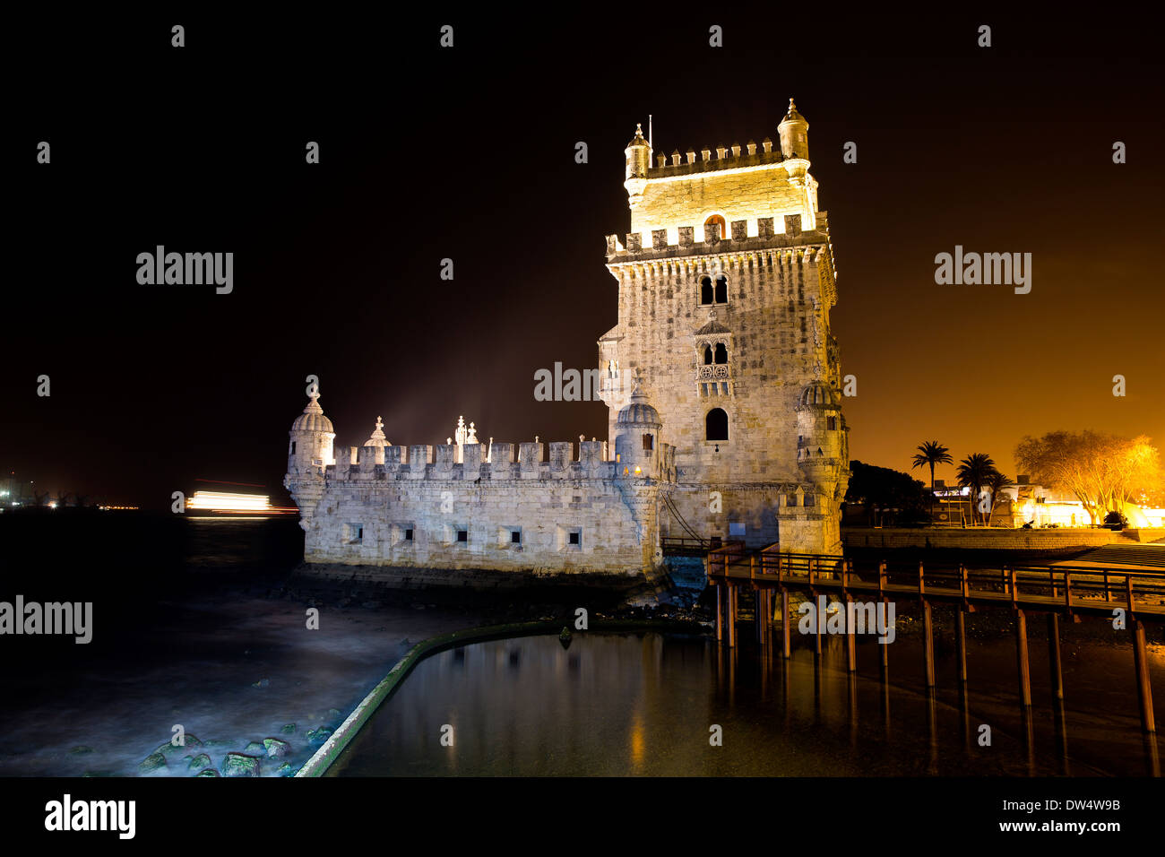 Belem tower turrets hi-res stock photography and images - Alamy