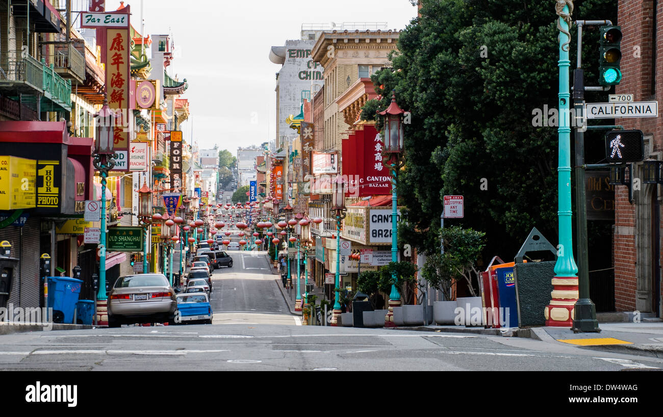 San Francisco Chinatown Stock Photo - Alamy