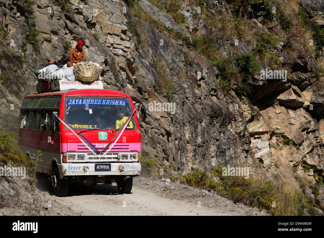 Nepal bus hi-res stock photography and images - Alamy