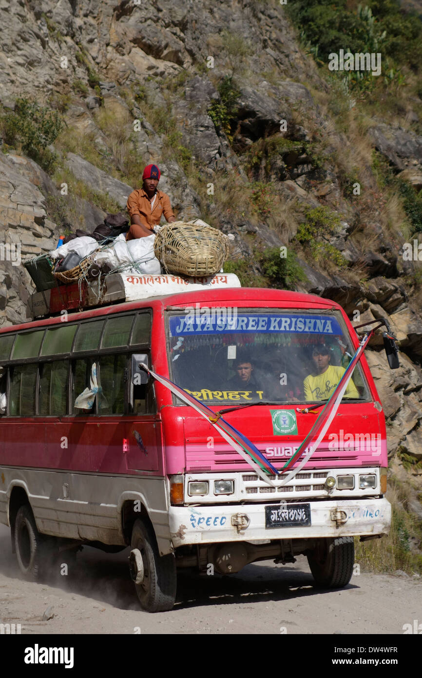 Nepal bus hi-res stock photography and images - Alamy