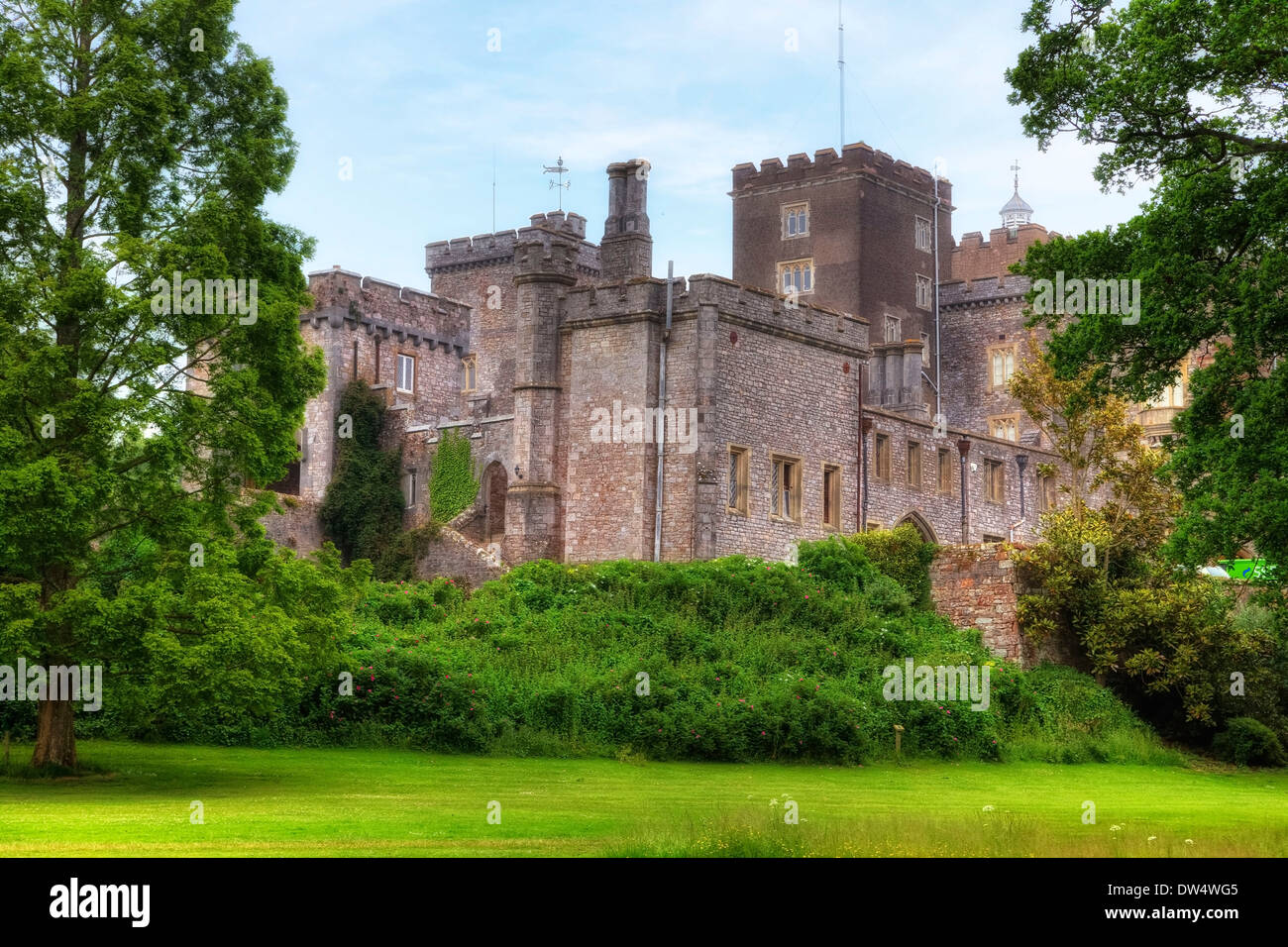 Powderham castle hi-res stock photography and images - Alamy