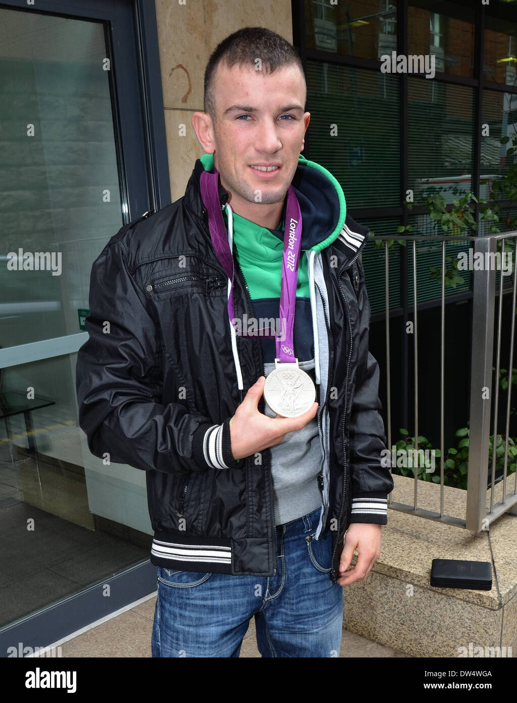 Olympic silver medalist boxer John Joe Nevin at Today FM to announce he ...