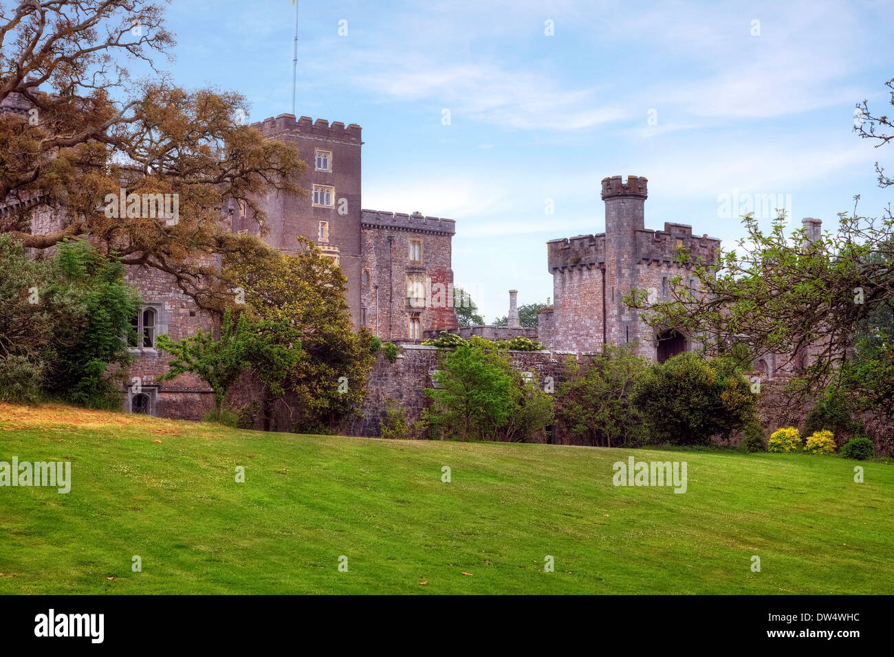 Powderham castle hi-res stock photography and images - Alamy