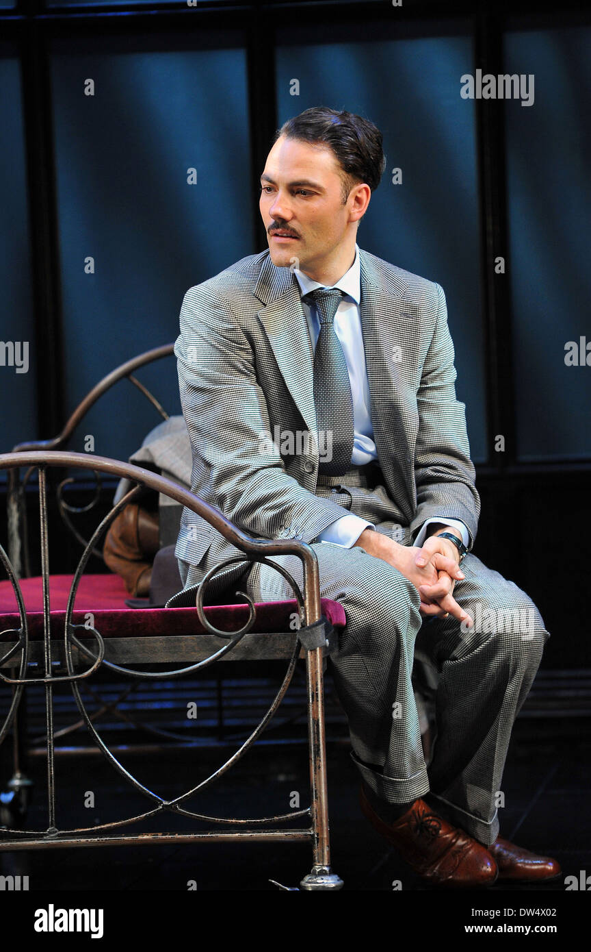 Matt Rawle, at the West End musical 'Cabaret' at The Savoy Theatre ...