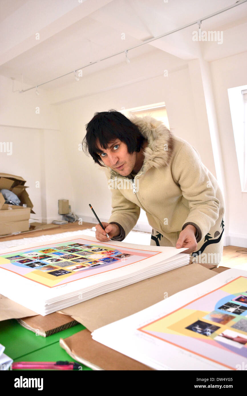 Noel Fielding adds his name alongside other artists onto posters for ...