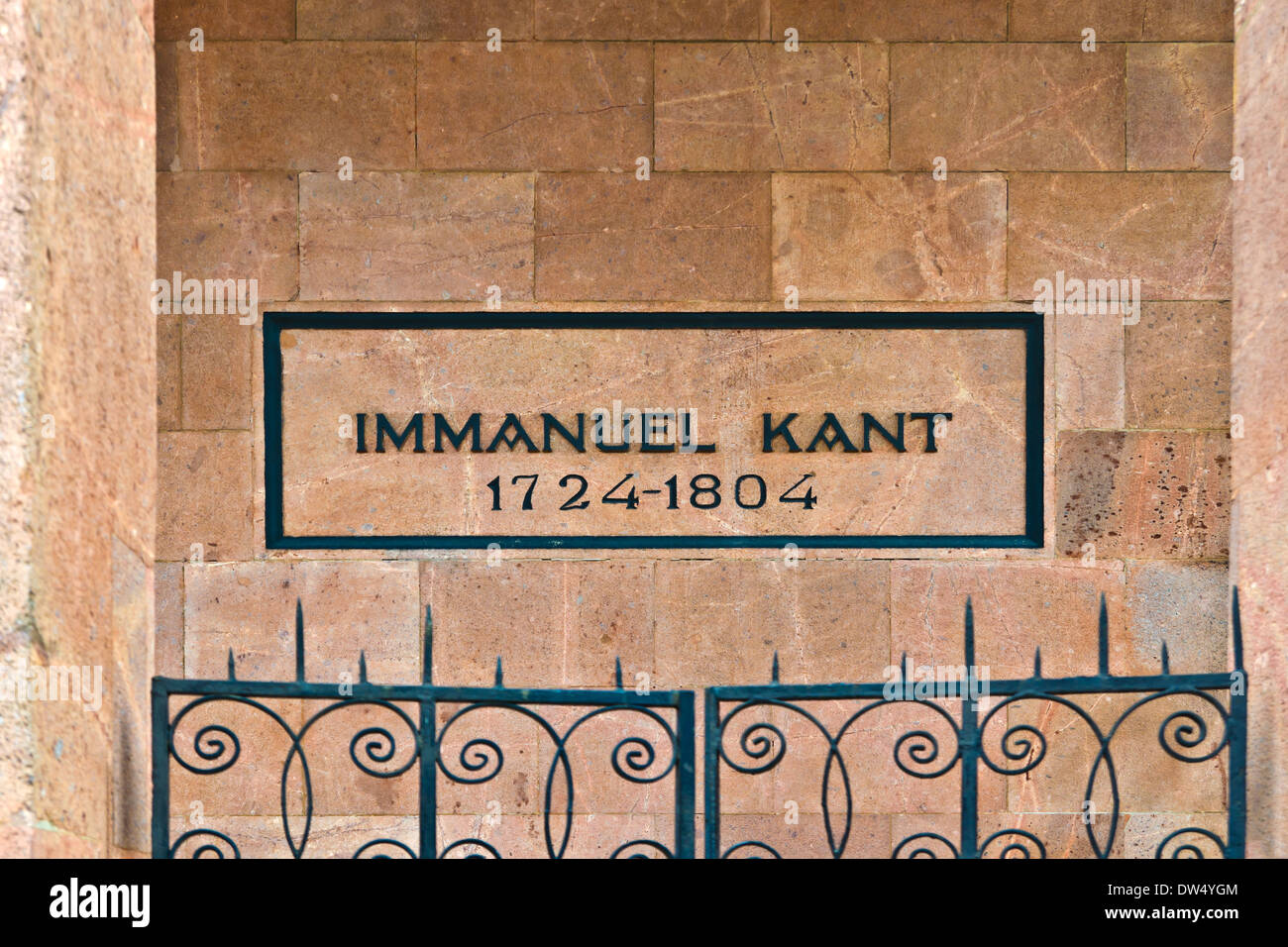 Tomb of the German philosopher Immanuel Kant near The Cathedral ...