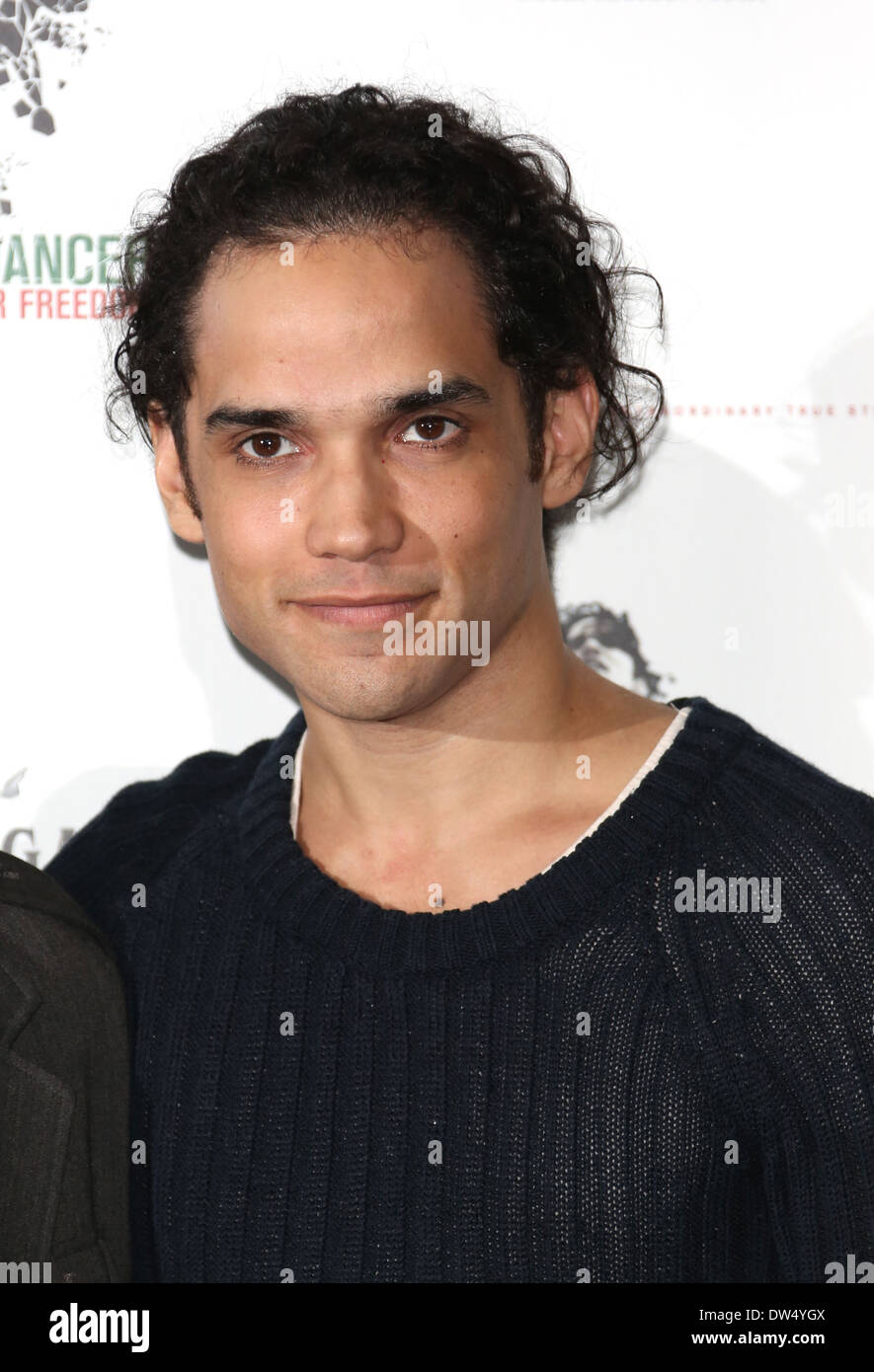 Reece Ritchie Desert Dancer photocall held at Sadler's Wells - Arrivals ...