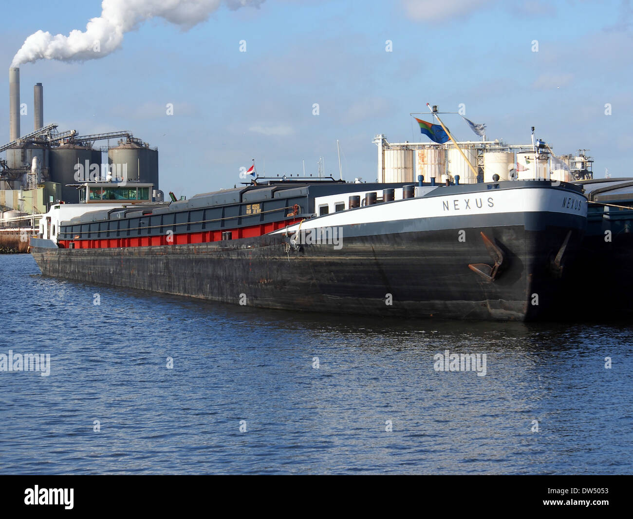 The Nexus, ENI 02312168, is a ship docked at the Port of Amsterdam ...