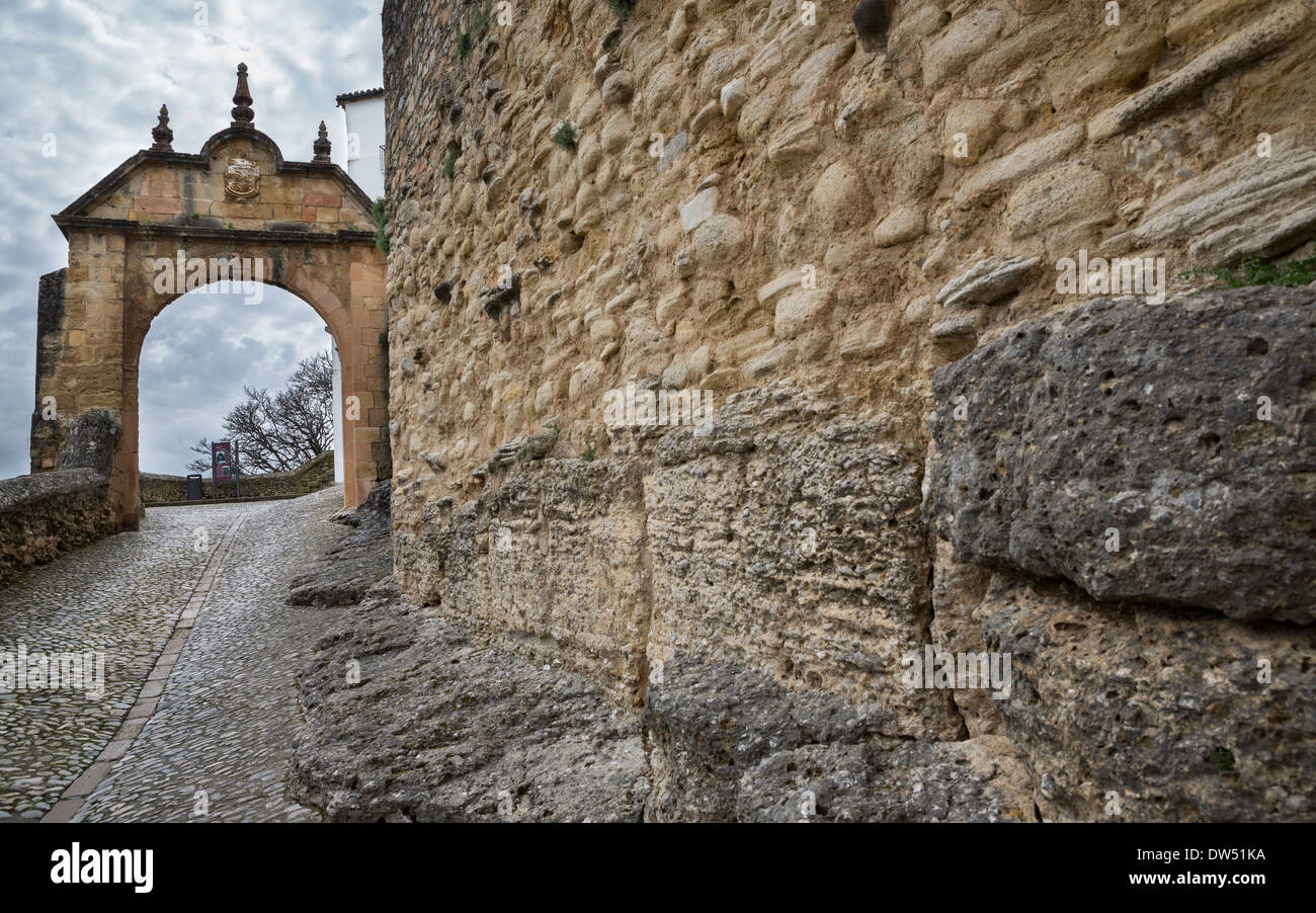 The Felipe V Arch Stock Photo - Alamy