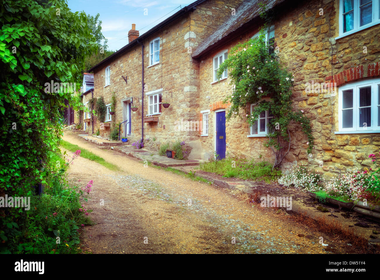 Abbotsbury Abbey barn Dorset Stock Photo - Alamy
