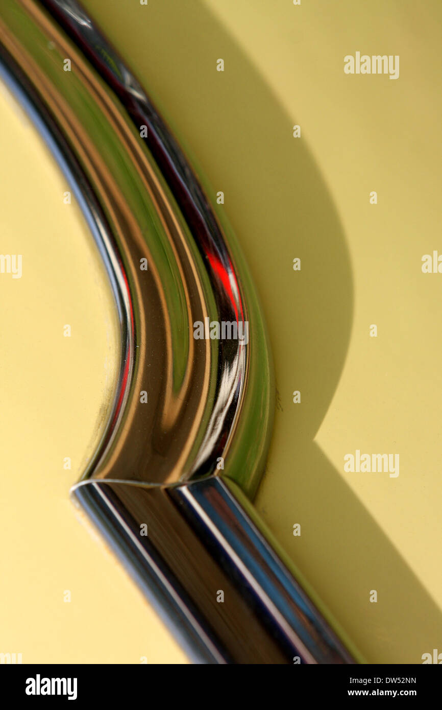 A detail of 50's - 60's hot-rod cars Stock Photo - Alamy