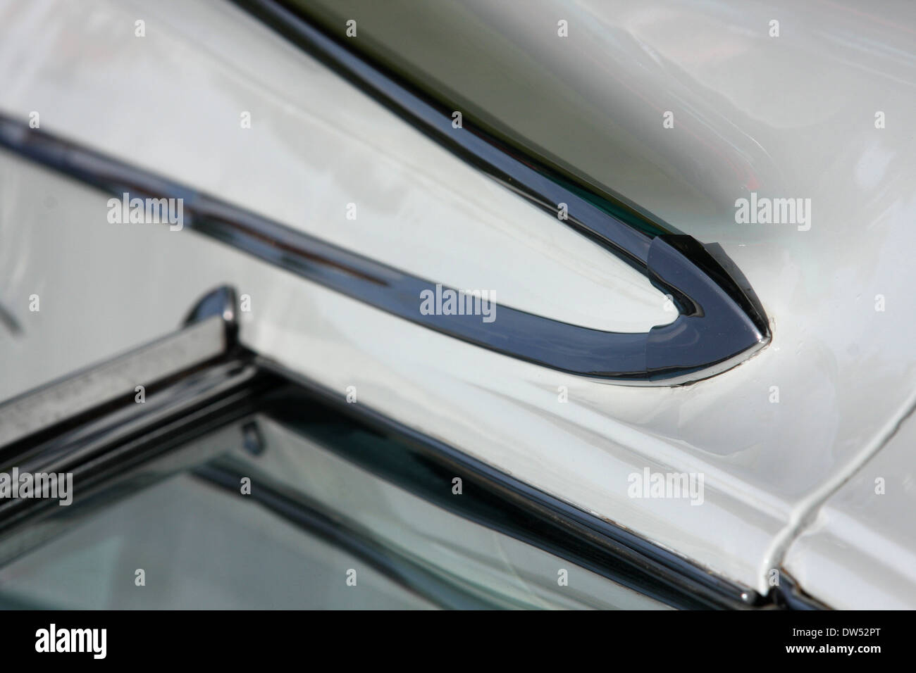 A detail of 50's - 60's hot-rod cars Stock Photo - Alamy