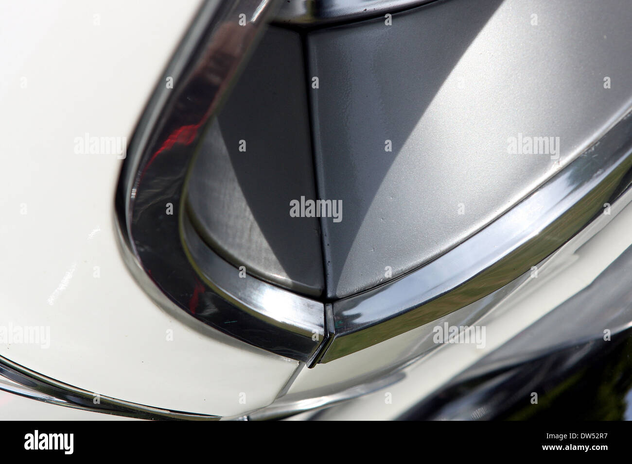 A detail of 50's - 60's hot-rod cars Stock Photo - Alamy