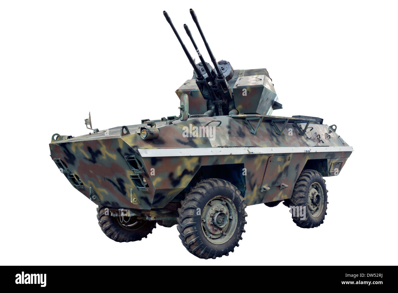 A cut out of a Yugoslavian BOV 3 mobile self propelled anti aircraft ...