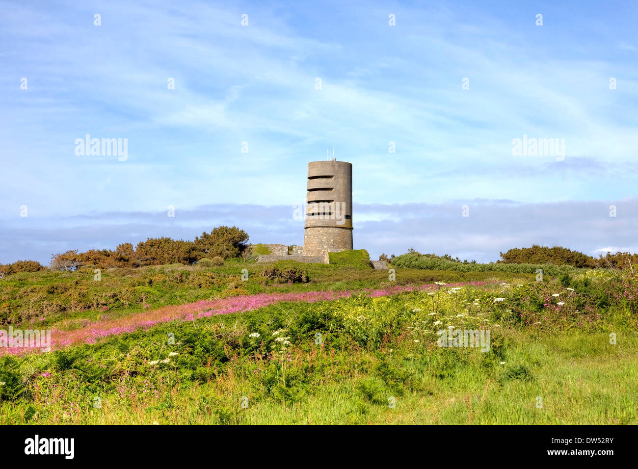 Fort Saumarez St Peter Stock Photo - Alamy