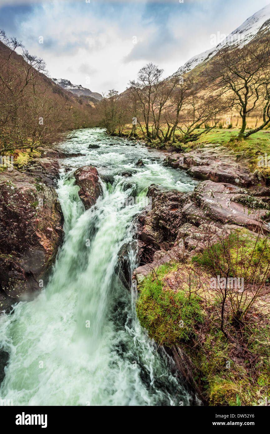 River orchy waterfall hi-res stock photography and images - Alamy