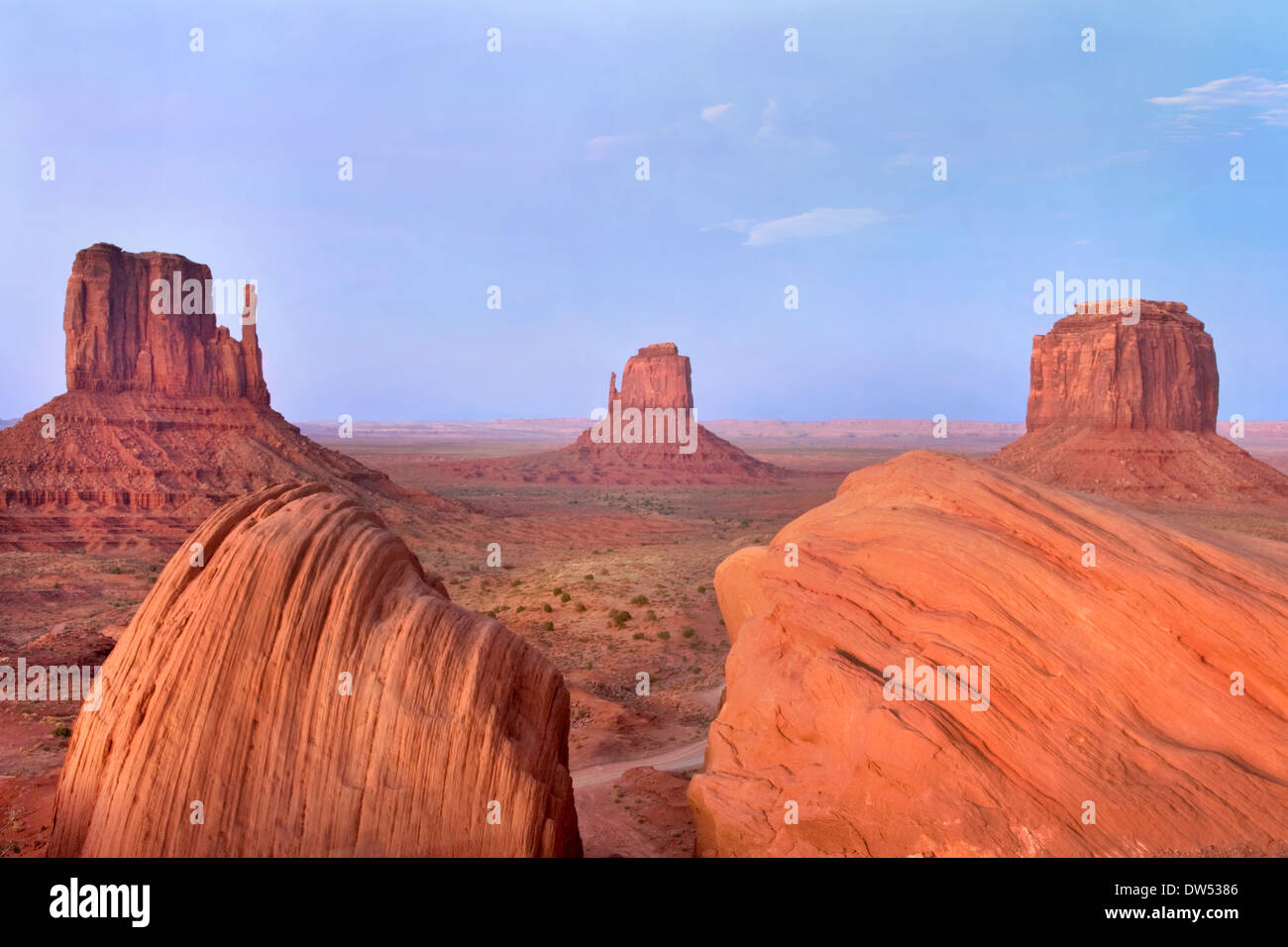 Utah sunset rock scenic hi-res stock photography and images - Alamy