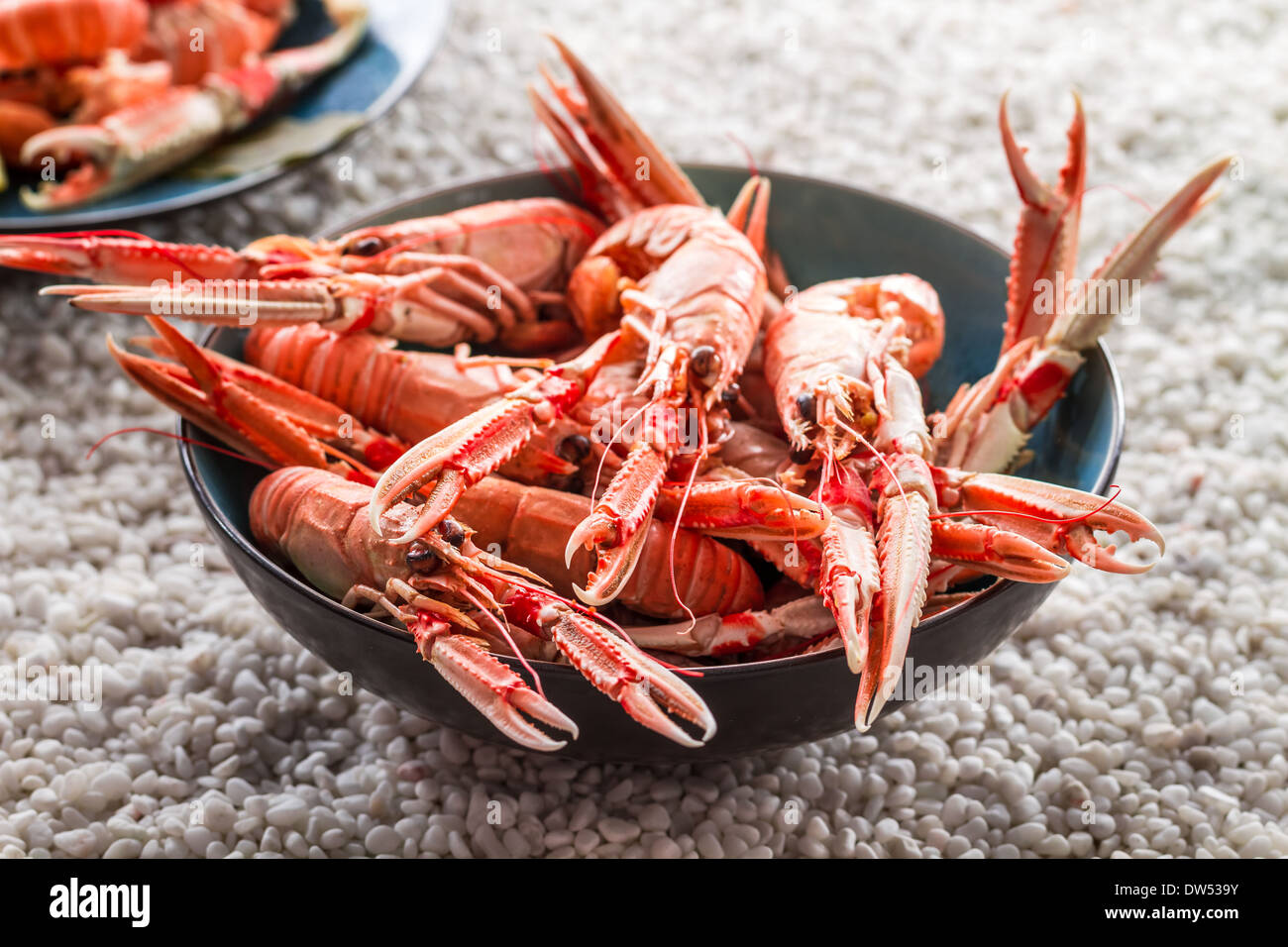 Traditional seafood stew served hi-res stock photography and images - Alamy