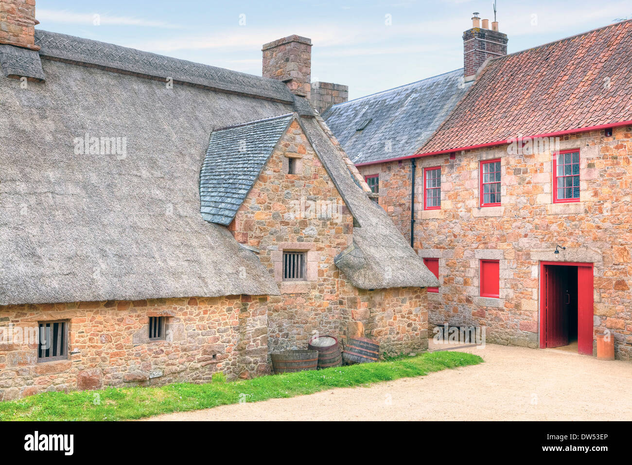 Hamptonne Country Life Museum Stock Photo - Alamy