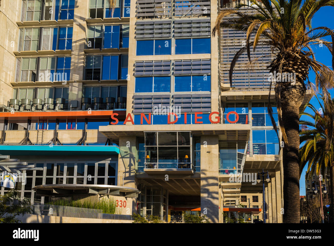 San Diego Central Library. San Diego, California, United States Stock ...