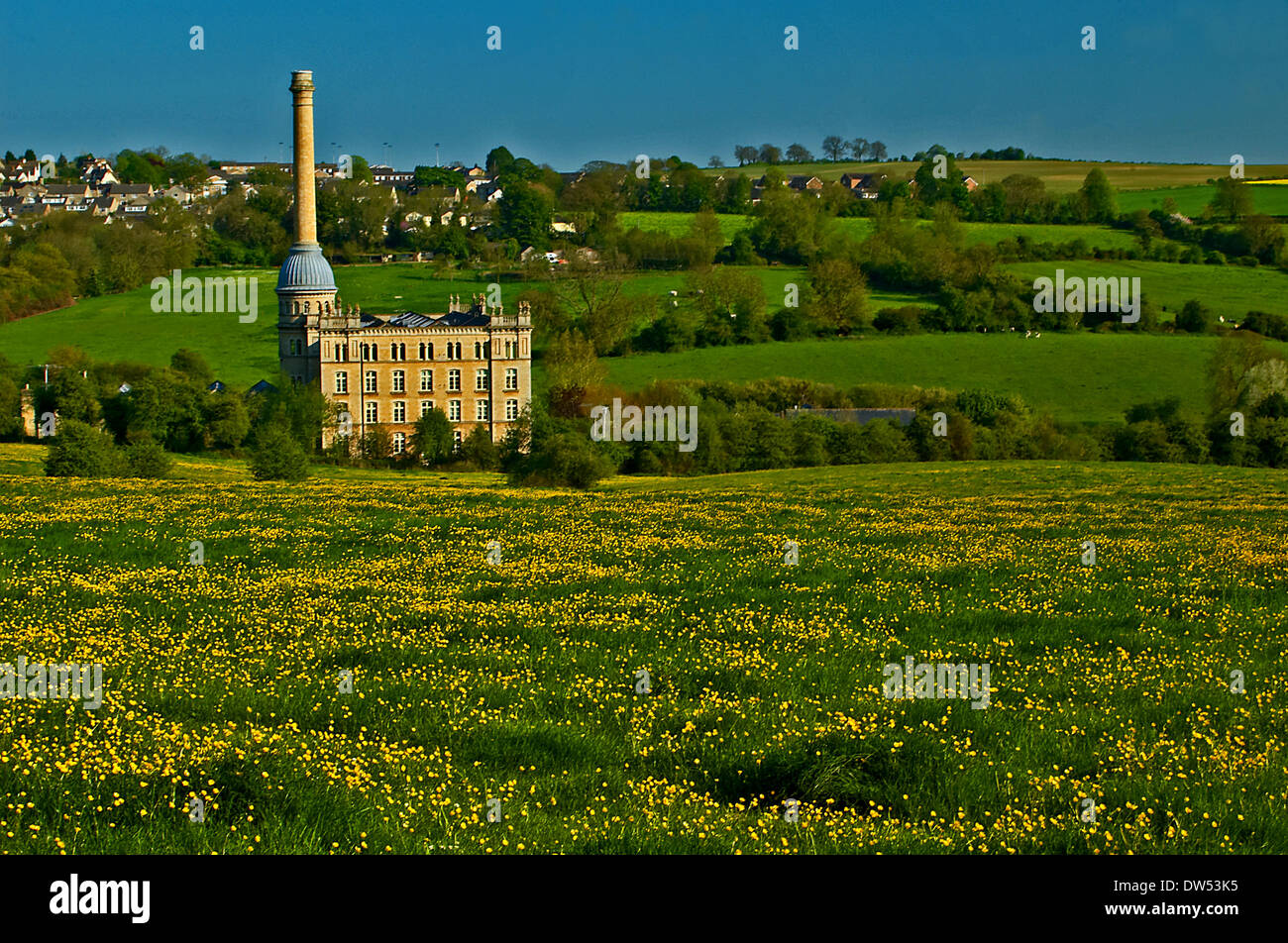 Bliss Mill in the countryside on the edge of the Oxfordshire town of ...