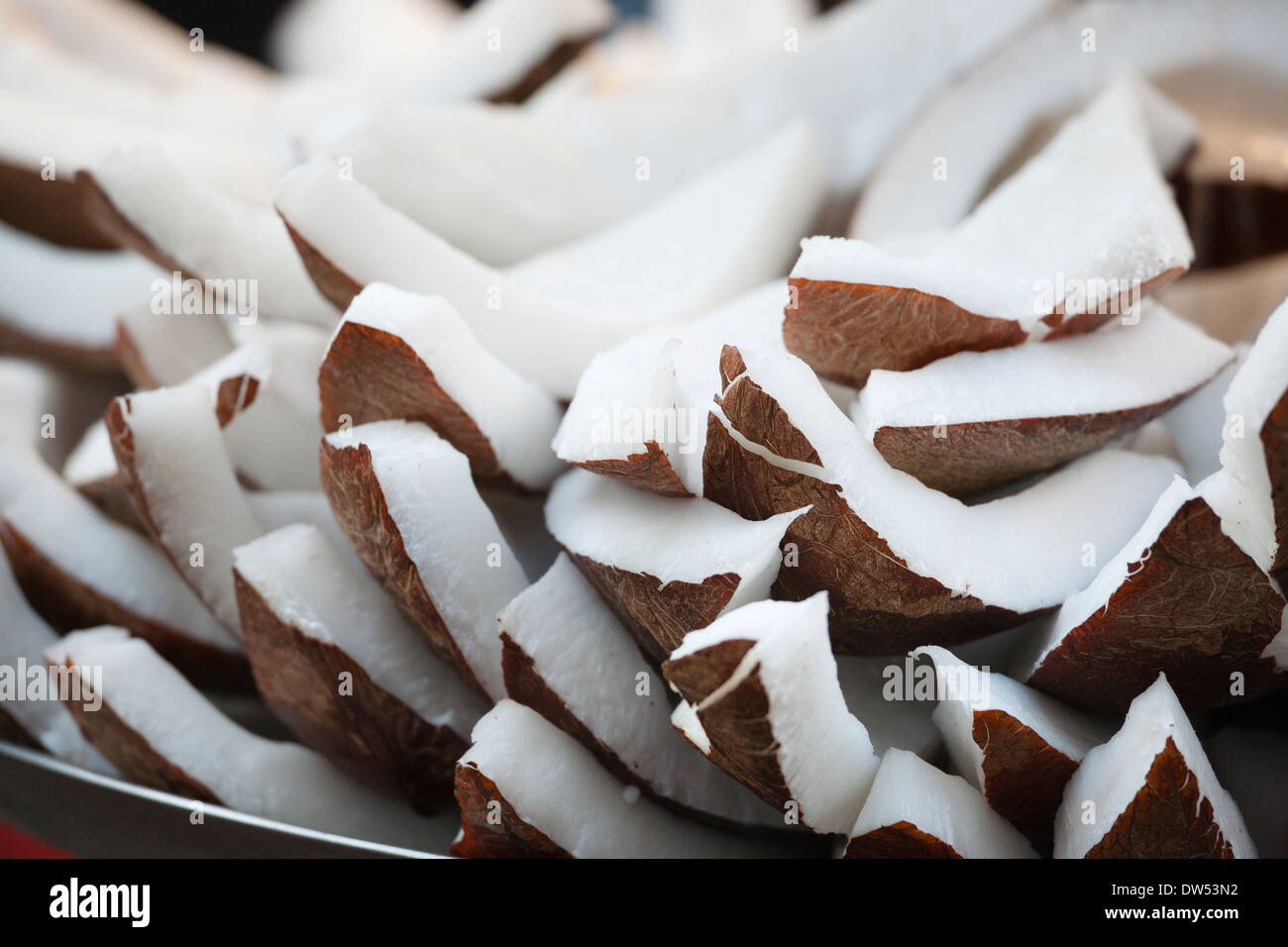 Coconut Pieces Stock Photos & Coconut Pieces Stock Images - Alamy