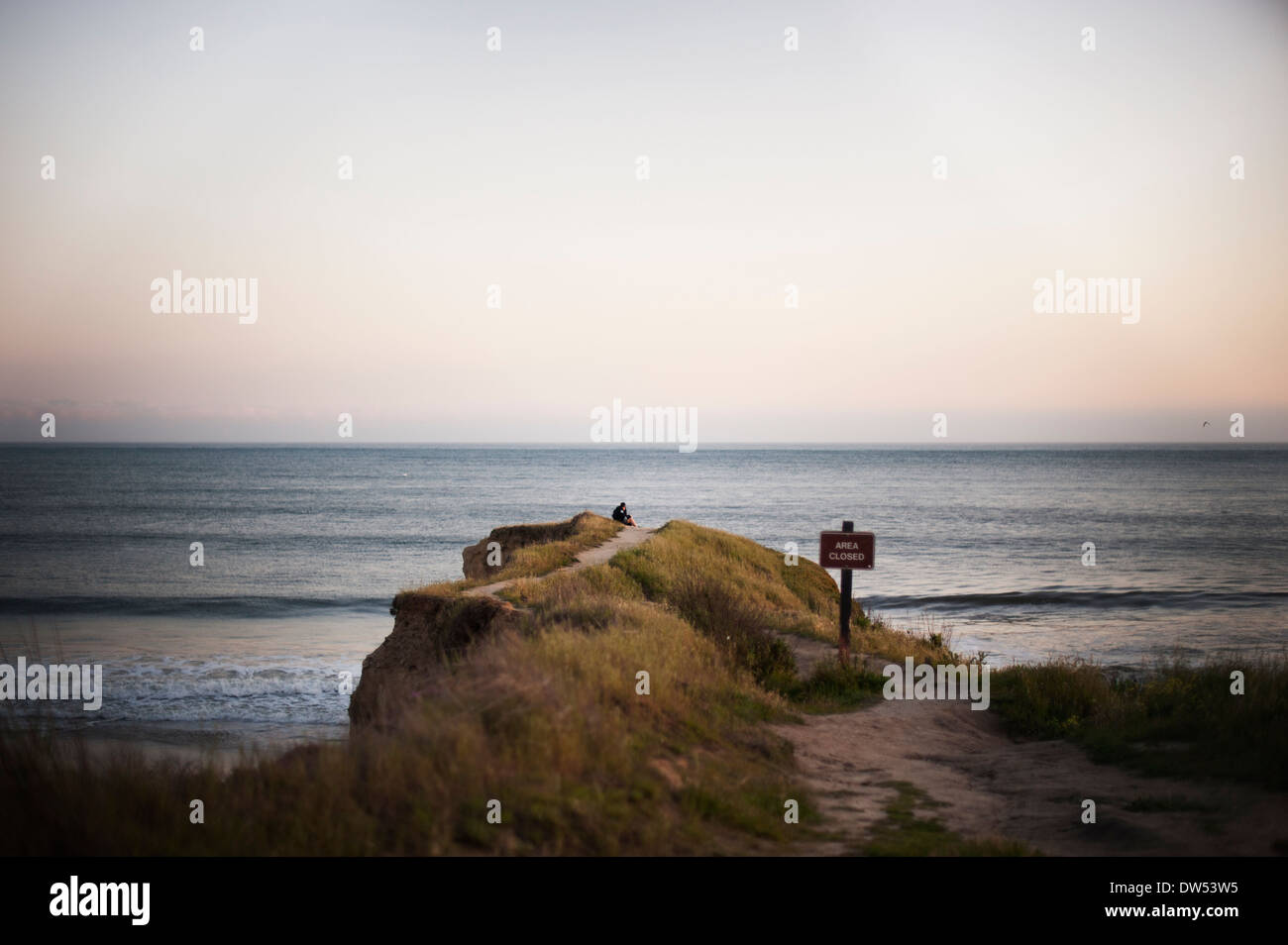 Beach with lookout point hi-res stock photography and images - Alamy