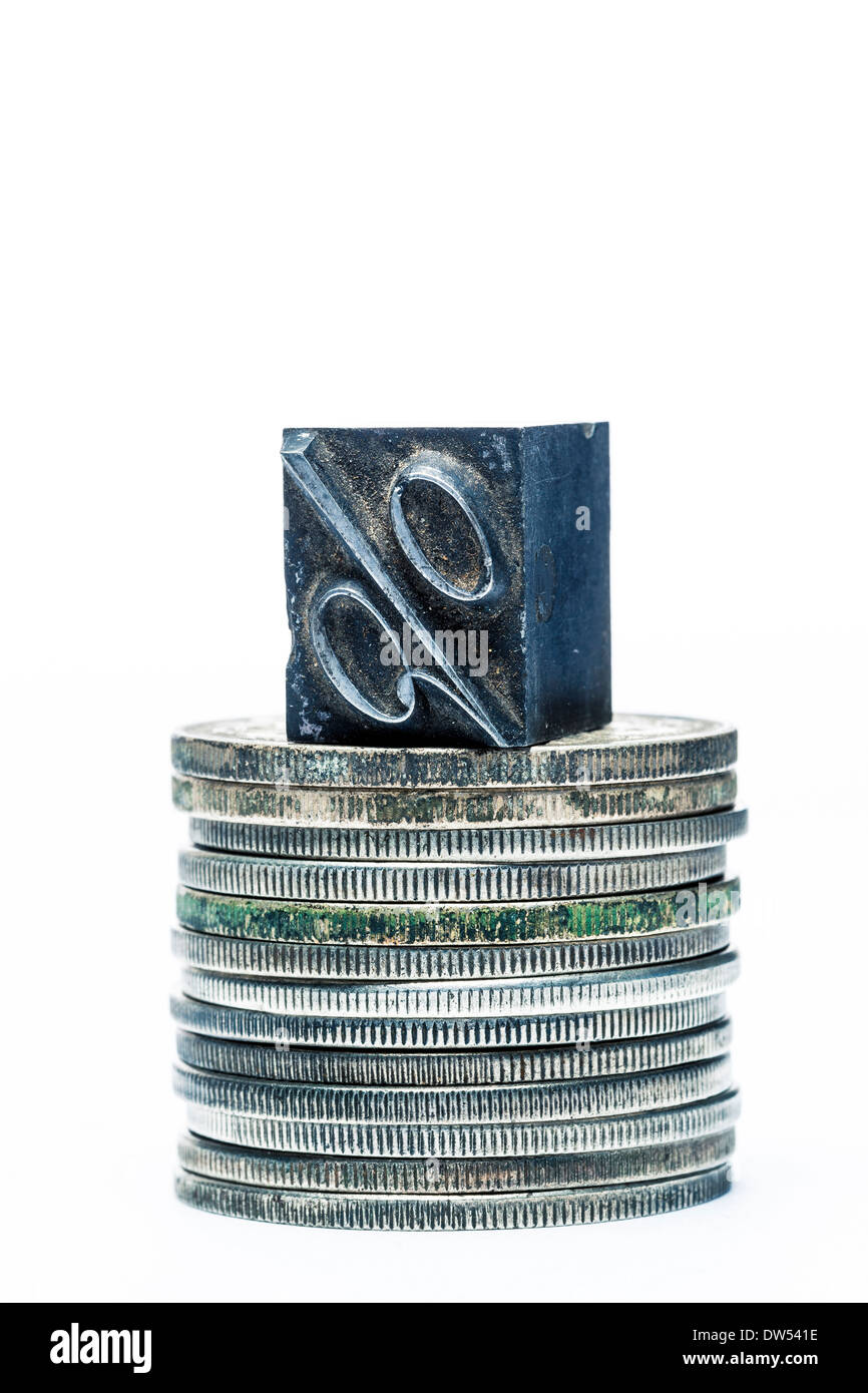 Silver coins saving hi-res stock photography and images - Alamy