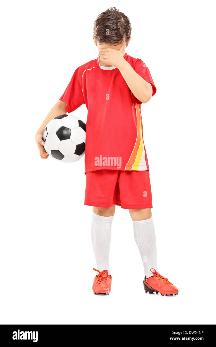 Boot and ball Cut Out Stock Images & Pictures - Alamy