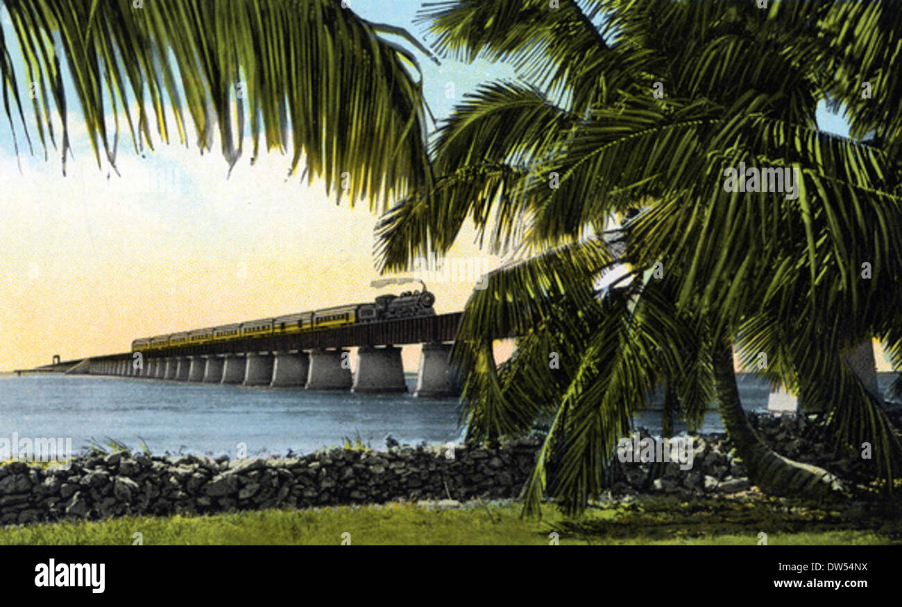 Key west railroad henry flagler hi-res stock photography and images - Alamy