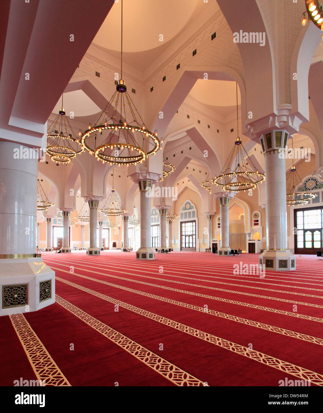 Qatar, Doha, State Mosque Stock Photo - Alamy