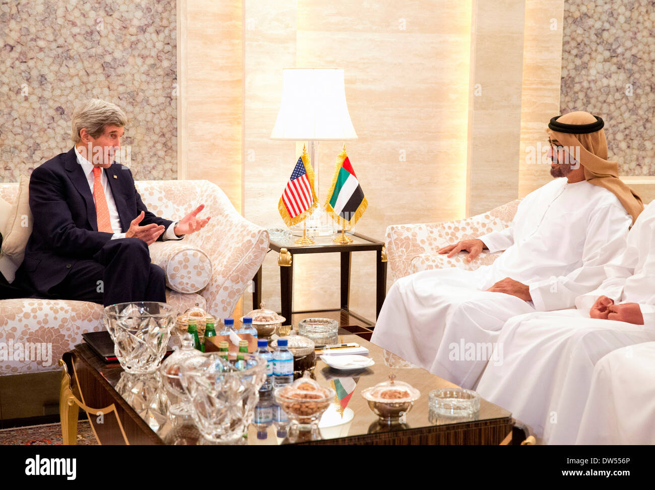 Secretary Kerry Meets With UAE Crown Prince Sheikh Mohammed Bin Zayed ...