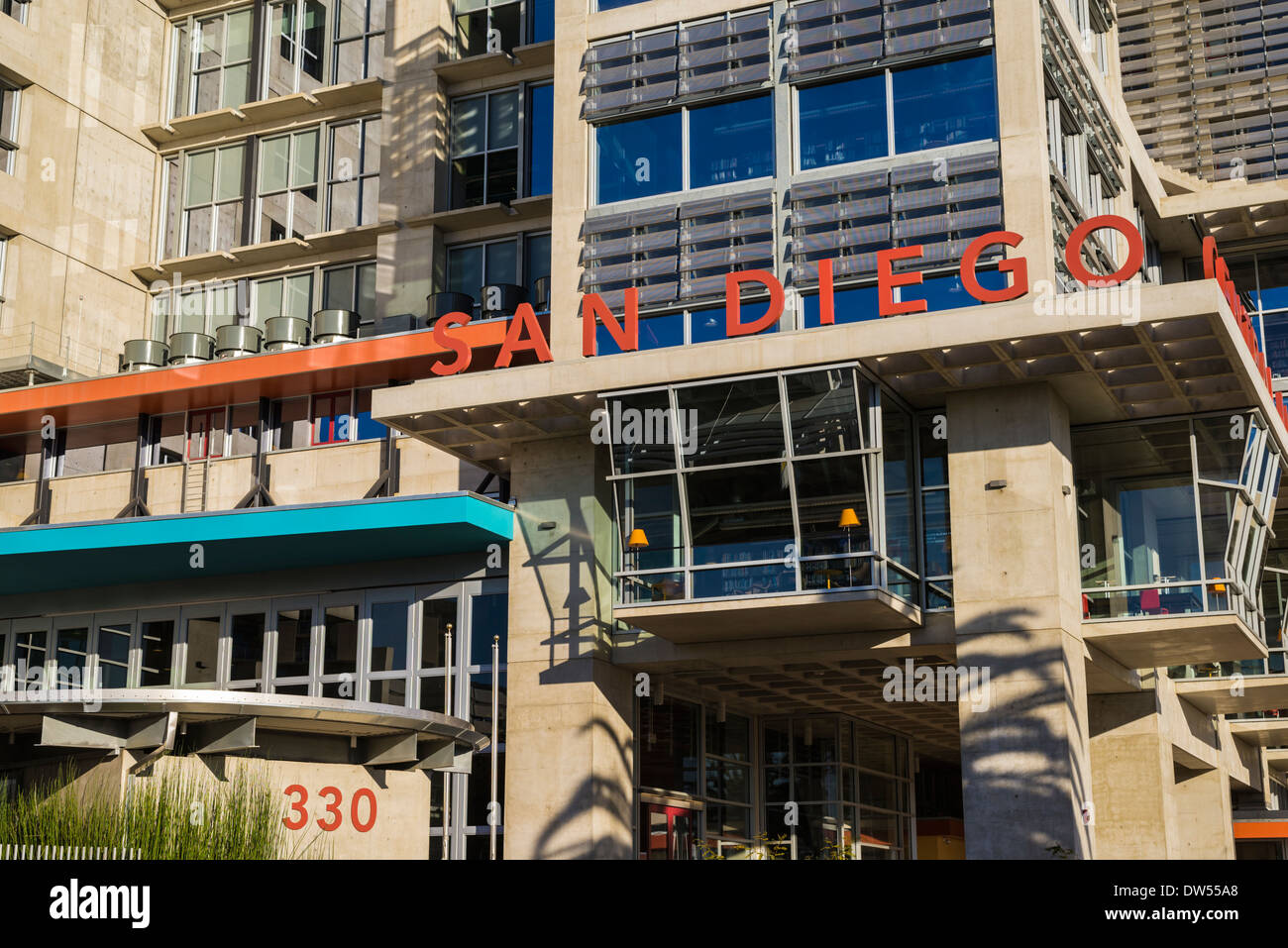 San Diego Central Library. San Diego, California, United States Stock ...