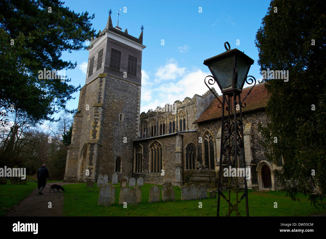 Stonham Aspal, Suffolk. St Mary and St Lambert Church in the Suffolk ...