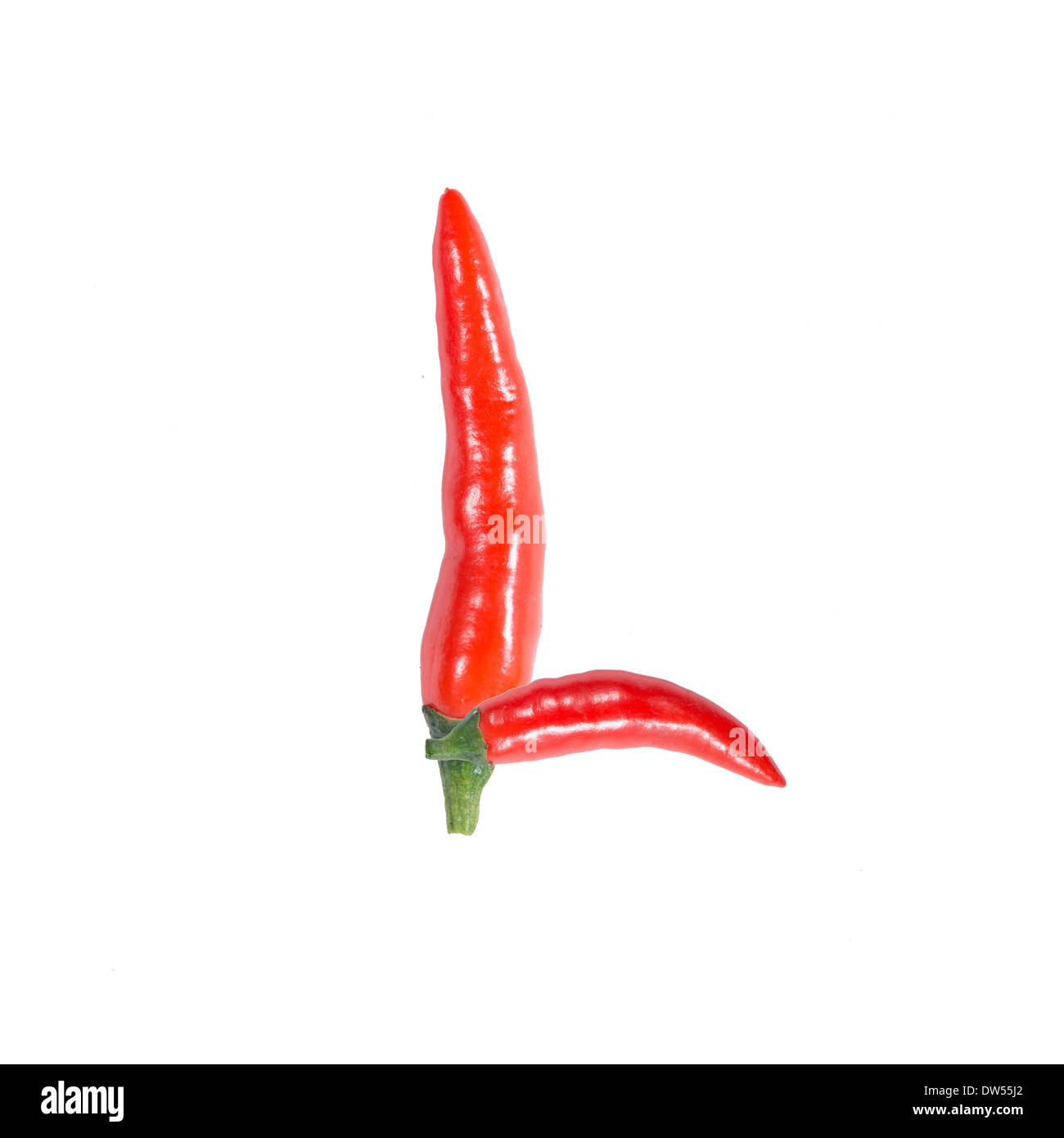 Chili composed of letters isolated on a white background Stock Photo ...