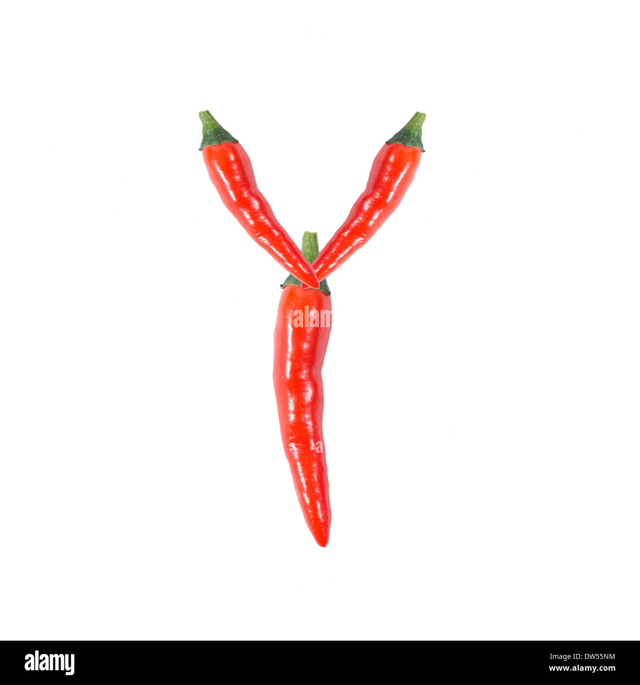 Chili composed of letters isolated on a white background Stock Photo ...