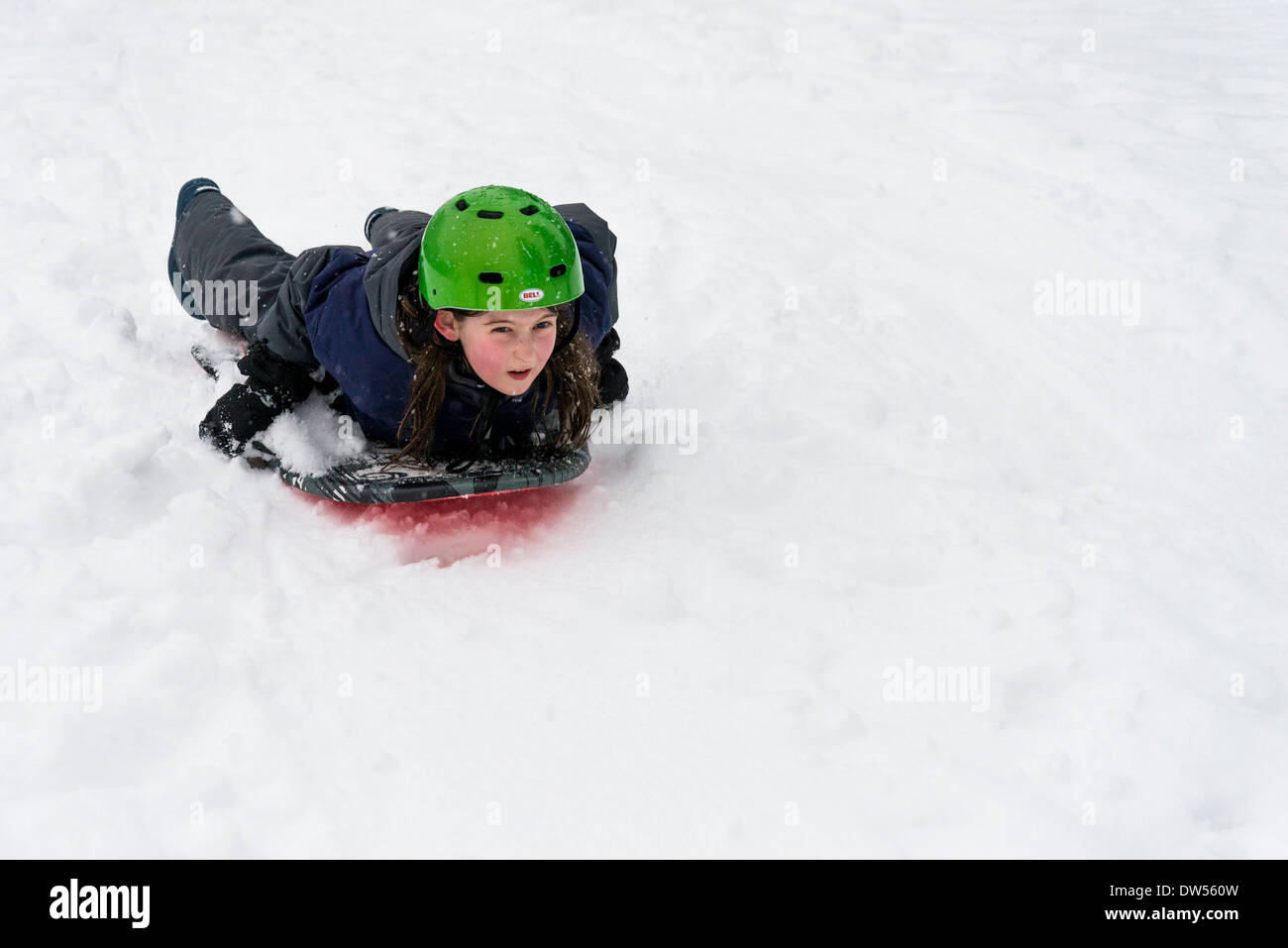 Toboganning hi-res stock photography and images - Alamy