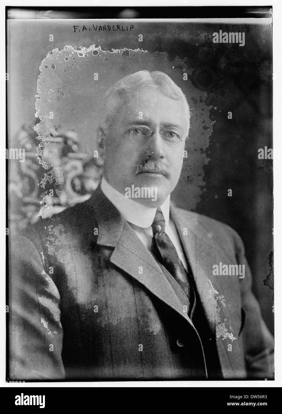 F.A. Vanderlip, featured in historical collections by the Library of ...