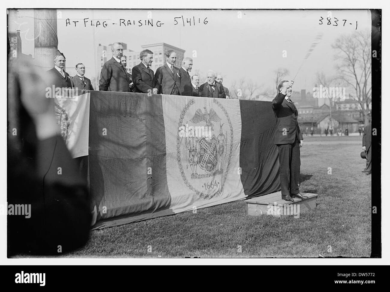 Historic flag raising hi-res stock photography and images - Alamy