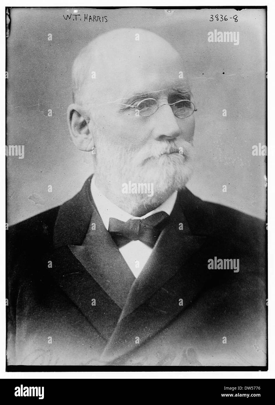 W.T. Harris, featured in this vintage photo from the Library of ...