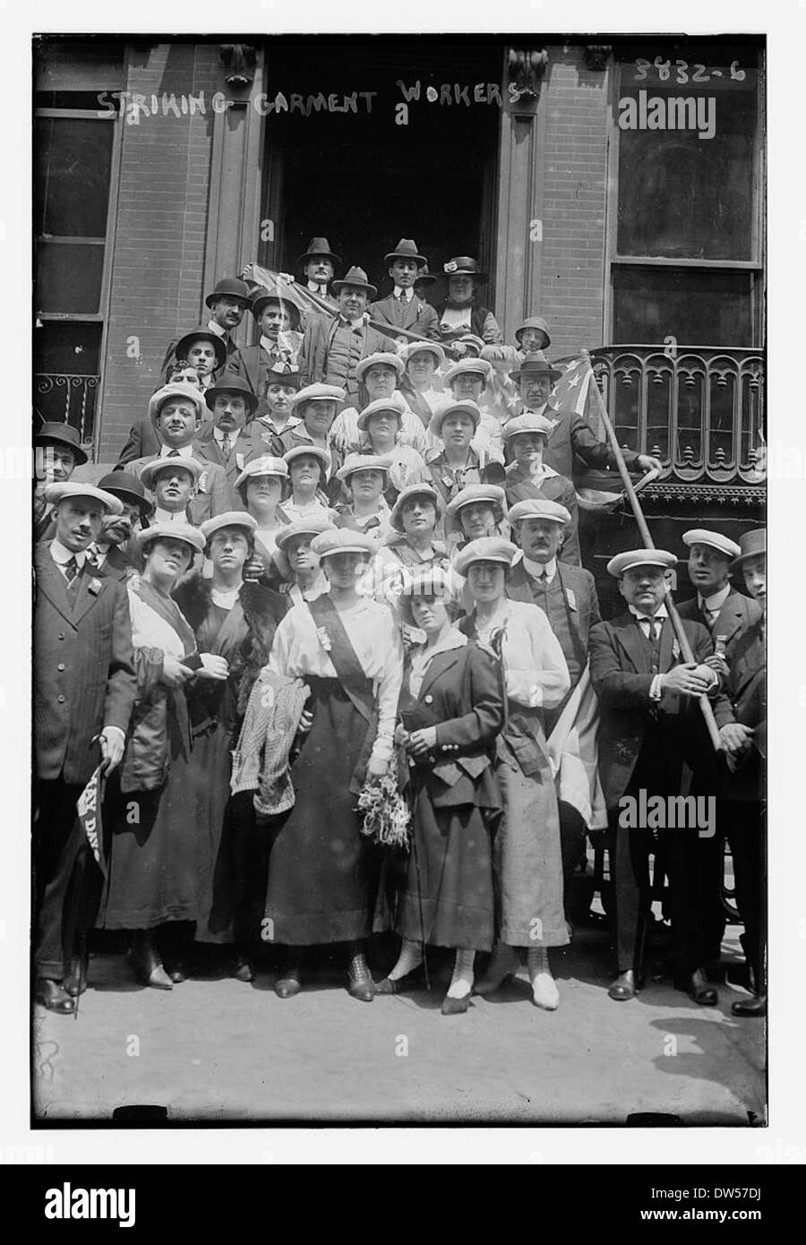 This historical photograph from the Library of Congress depicts ...