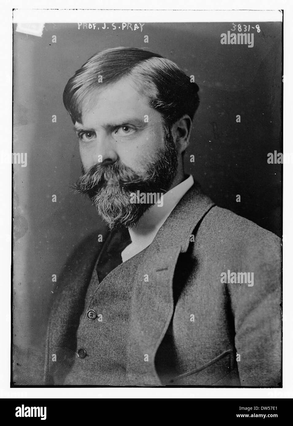 This vintage photograph from the Library of Congress features Professor ...